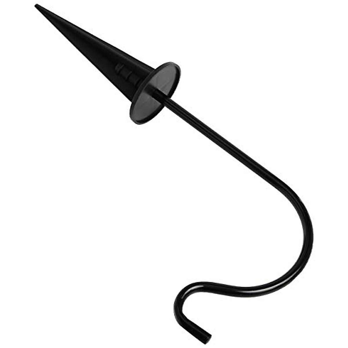 Shepherd's Hooks Garden Stakes, Set of 4 - BEST Lawn Stakes for Décor - Hang Mason Jars and Solar Lights - Outdoor Decoration - Perfect for Backyards, Weddings, and more!