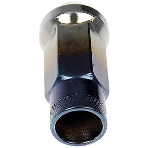 Dorman 713-385T Ti-Blue Open End Knurled Wheel Nuts Compatible with Select Models, 20 Pack