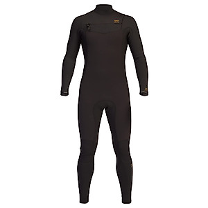Billabong Men's 3/2 Revolution Chest Zip Wetsuit - Black Clay | S