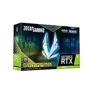 ZOTAC Gaming GeForce RTX™ 3080 Ti AMP Extreme Holo 12GB GDDR6X 384-bit 19 Gbps PCIE 4.0 Gaming Graphics Card, HoloBlack, IceStorm 2.0 Advanced Cooling, Spectra 2.0 RGB Lighting, ZT-A30810B-10P