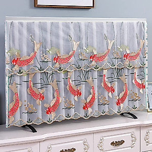 YIJIAFEIFEI Decorative Dust Cover for Outside TV Cover Indoor Tv Cover with Openable Front Flap LCD TV Screen Protector(Size:40 inch)