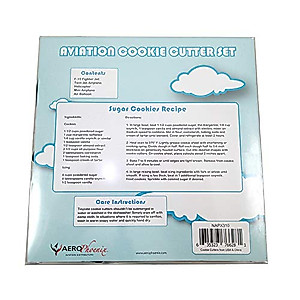 Aviation Cookie Cutter Set