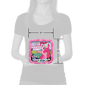 American Greetings My Little Pony Party Supplies, Paper Dessert Plates (40-Count)