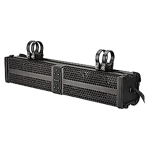 Rockville XBAR-24 24" ATV/UTV Soundbar Bluetooth Speaker System w LED + Wire Kit, Black