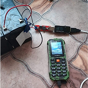 DAOKI 5Pcs Dual USB Step-Down Power Module LM2596 Double USB Step-Down Converter Module DC 6V-40V to 5V 3A Double USB Charge DC-DC 9V/12V/24V/36V to 5V USB 3A