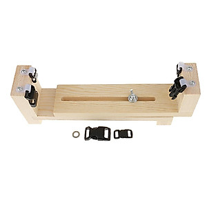 barenx Wooden Jig Paracord Bracelet Maker Loom Kit Wristband Parachute Cord Braid Jewelry Making Tool