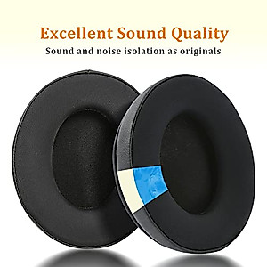 WH-CH710N/WH-CH700N Replacement Ear Pads Cooling Gel WH-XB900N Earpads Upgrade Ear Cushions Parts Accessories Compatible with Sony WH-CH710N/WH-CH700N/WH-XB900N/WH-RF400 Wireless Headphones (Black)