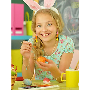 Easter Bunny Earrings for Women Cute Rabbit Earrings Easter Egg Earrings Easter Basket Stuffers for Teens Gifts Easter Dress for Women Girls