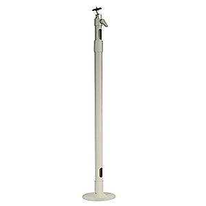 VideoSecu 24-40 Inch Adjustable Tilt Swivel Bracket Long Drop Ceiling Mount Stand for CCTV Security Camera Housing Home Surveillance System 1P4