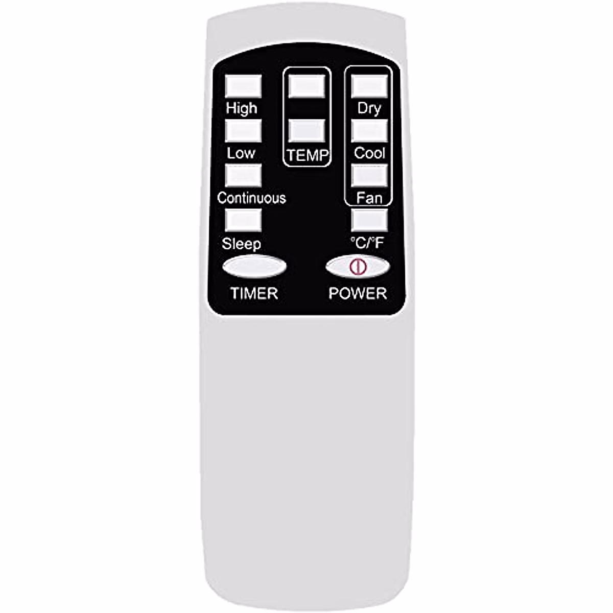 Replacement Remote Control for Shinco Global Air CCH BRADA AC Air Conditioner Remote Control YPL3-10C SPAE12W SPAZ10W SPAZ08W SPF2-10C SPF2-12C YPL3-10C-CCH US823-006V810131 823-006V81 823-006V70