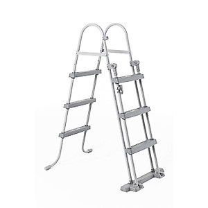Bestway BW58330-19 Flowclear Pool Ladder for Above Ground Pools, 42 Inch