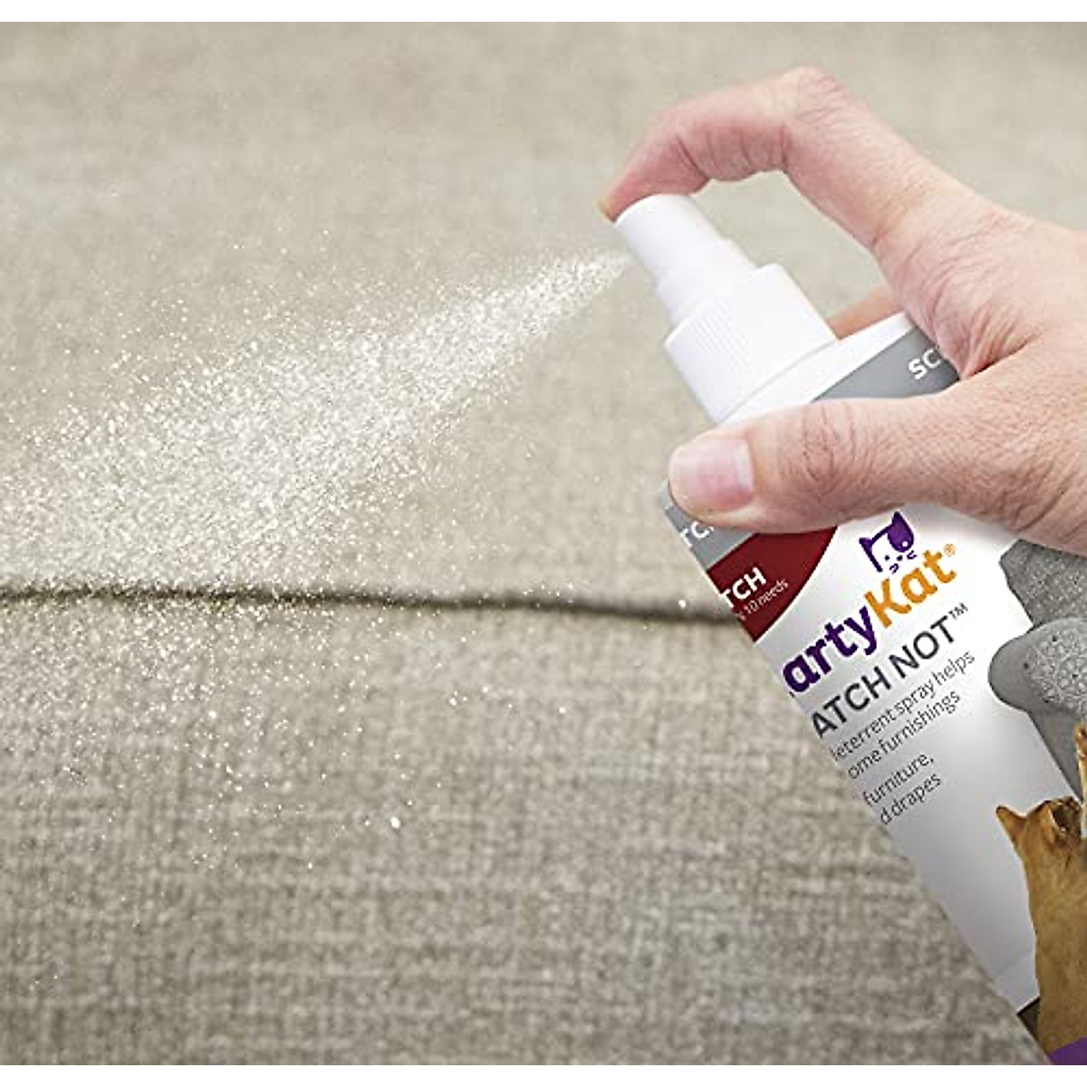 SmartyKat Scratch Not Scratch Deterrent Spray for Cats - 13.5 Fluid Ounces