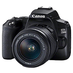 Canon EOS 250D / Rebel SL3 DSLR Camera w/ 18-55mm F/3.5-5.6 III Lens