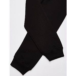 Hanes Girls Comfortsoft Ecosmart Jogger Pants, Black, Medium US