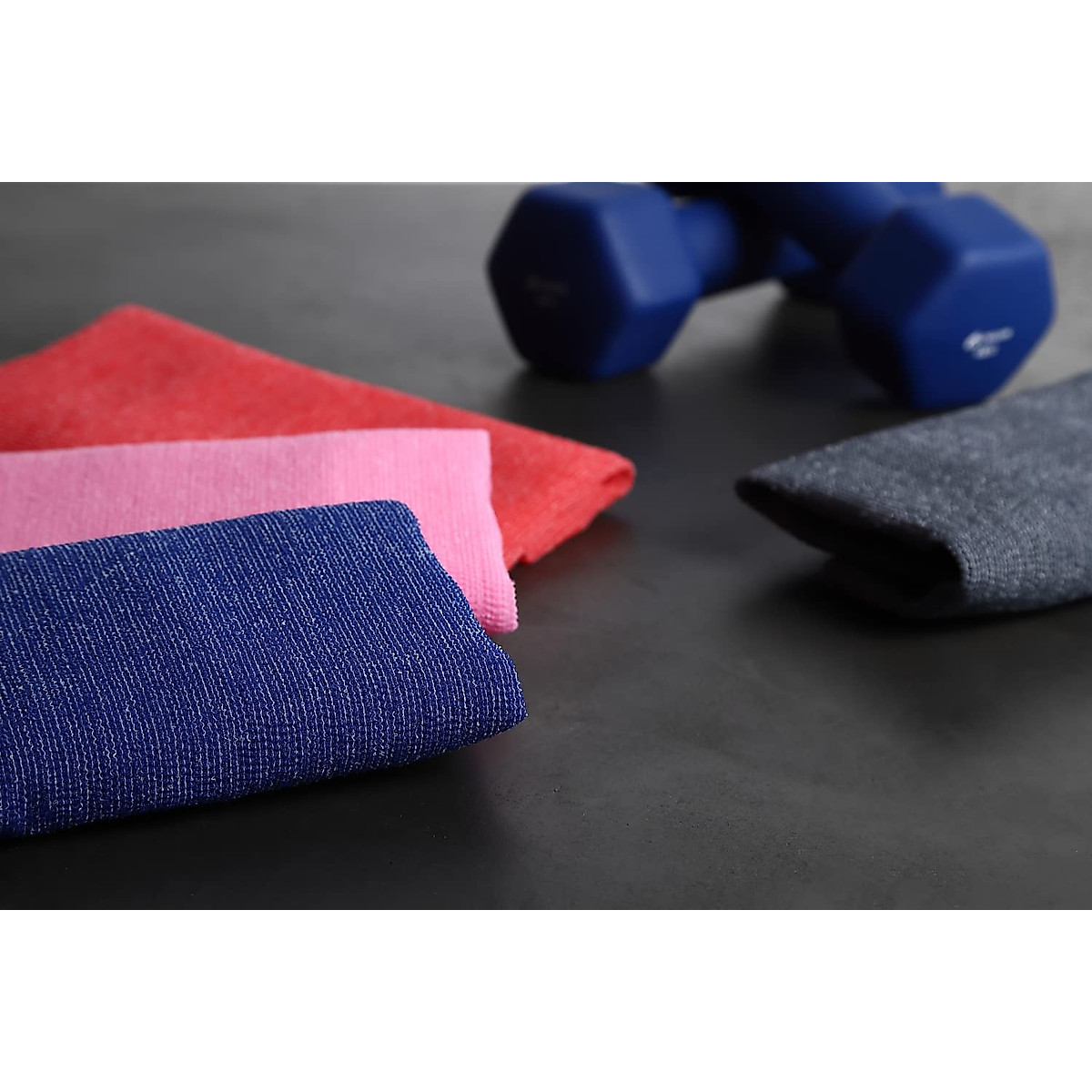 Extra Rough, Exfoliating Washcloth [Made in Japan] Exfoliating Towel Special Texture Makes Fluffy Foam Lather, Back Scrubber, Dead Skin Cell Remover [Loofah for Women and Men] (2pcs Set(Red, Gray))