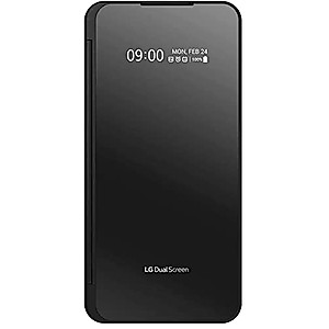 UrbanX Dual Screen Case for LG V60 ThinQ 5G - Black (LM-V605N) Bundled with Cover Case (Without Charging Adapter)