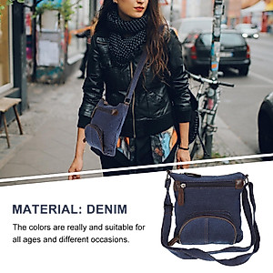 VALICLUD Denim Crossbody Bags denim bag handbag denim purses for women for Women- Mother