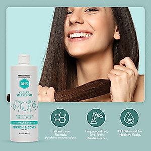 DHS Clear Shampoo, 16 Oz