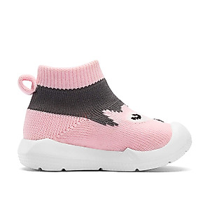 Engtoy Baby Shoes Baby Sock Shoes Baby Walking Shoes Infant Non-Slip Breathable Slippers with Soft Rubber Sole Baby Boys Girls Slip On Sneakers