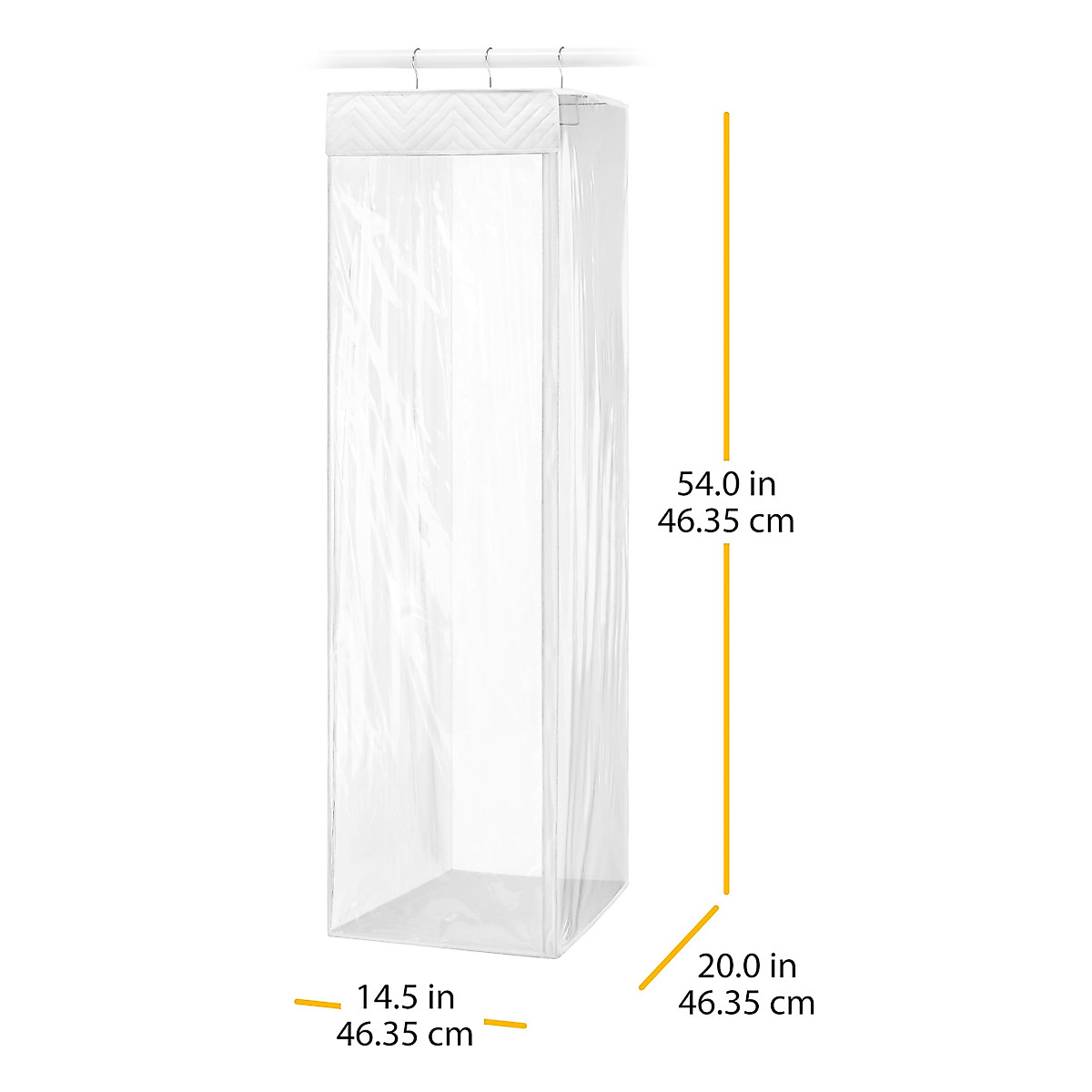 Whitmor Hanging Garment Bag - Closet Organizer