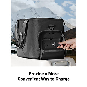 UGREEN Carrying Case Bag for PowerRoam 1200 Portable Power Station Black (Power Station Not Included)