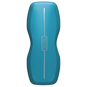 WAHL Professional Animal Equine Grooming Rubber Curry Horse Brush, Turquoise (858712-100)