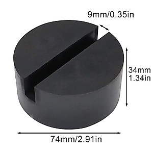 Jack Rubber Pad Anti-Slip Rail Adapter Support Block Heavy Duty Car Lift Tool Accessories for Honda Toyota Nissan Hyundai Mazda