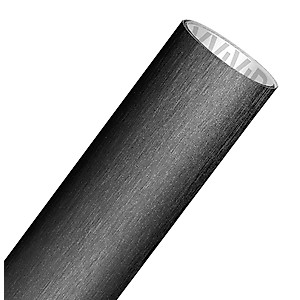 VVIVID Black Brushed Steel Vinyl Wrap Roll with Air Release Technology (3ft x 5ft)