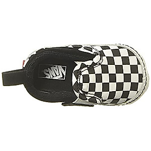 Vans Infant Checker Slip-On Black/True White Crib Size 4