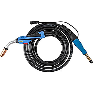 VEVOR Mig Welding Gun 250Amp 15Ft, fit for Torch Welder Gun Miller Welding Gun M-25 Welding Torch Stinger Replacement fit for Miller M-25 Part Number 169598 fit 0.030"-0.035" Wire