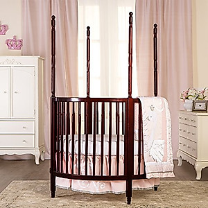 Dream On Me Sophia Posh Circular Crib, Espresso