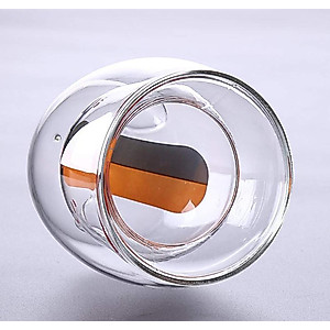 feb.7 Cat Cup, Double Wall Cup, 220 ml Espresso Coffee Tea Mug Glass Cat Design Mug 3D Kitten Glasses Heat-resistant Double Wall Coffee Milk Juice Christmas Cup