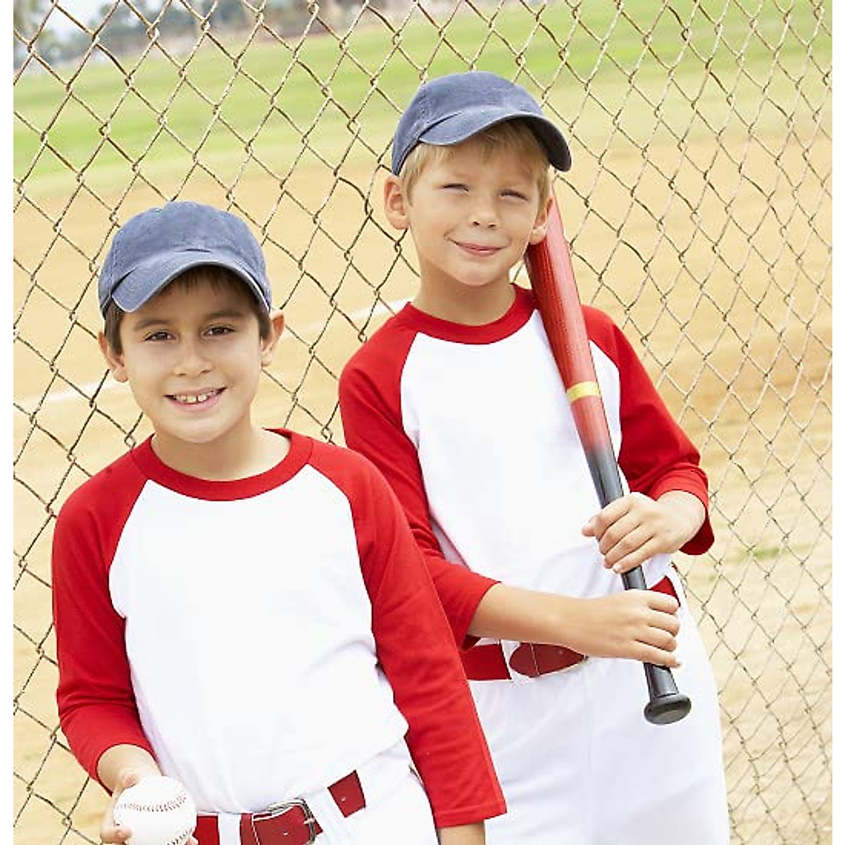 Eohak Kids Distresed-Washed Baseball Hat Infant Toddler Baby Boy Girl Hats Distresed for 2-8 Years