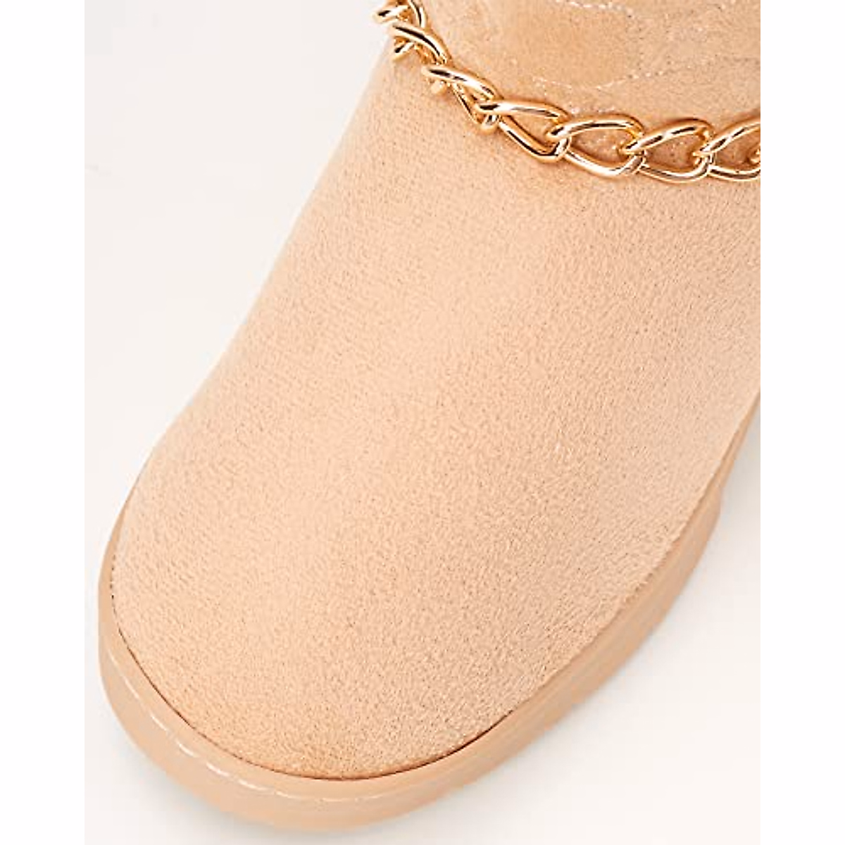 bebe Girls' Winter Boots - Quilted Faux-Fur Shearling Boots (Little Girl/Big Girl), Size 2 Little Kid, Tan