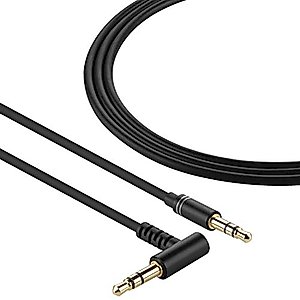 Linkidea Audio Cable for Beats Studio3, Solo3, V-Moda Crossfade LP2, Crossfade M-100, Crossfade M-80, Crossfade LP Headphones, 3.5mm TRRS to TRS Replacement Aux Cord (5 ft/1.5 m)