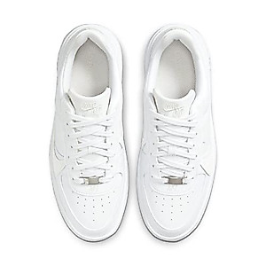 Nike Womens Air Force One PLT.AF.ORM Sneakers (White/Summit White-White-White, 7.5)