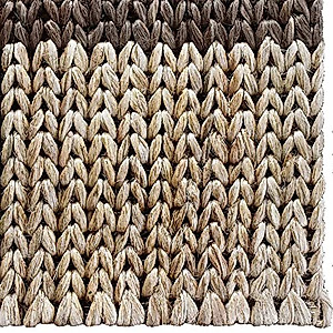 Rugsotic Carpets Hand Woven Jute 8'x10' Eco-Friendly Area Rug Geometric Multicolor J00063
