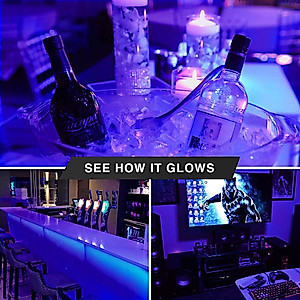 4 Pack BlueX LED PAR20 Flood Purple Light Bulb - 8W (65Watt Equivalent) - Dimmable - E26 Base Purple LED Lights, Party Decoration, Porch, Home Lighting, Holiday Lighting, Flood Lights