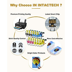 Intactech Compatible Ink Cartridges Replacement for Brother LC-3011 LC3011 BKCMY Work for Printer MFC-J491DW, MFC-J497DW, MFC-J690DW, MFC-J895DW 3 Sets-12 Pack (3 Black,3 Cyan,3 Magenta,3 Yellow)