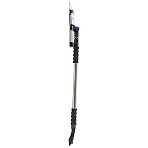 SubZero 80037 60" Quick Lock Pivoting Head Snowbroom with Integrated Squeegee and Ice Scraper , Black