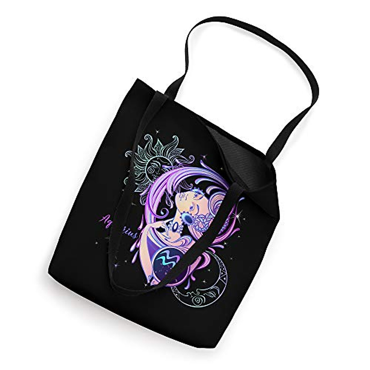 Star Sign Zodiac Aquarius Tote Bag