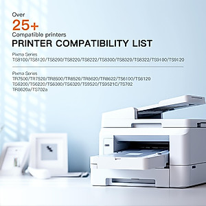 E-Z Ink (TM Compatible Ink Cartridge Replacement for Canon CLI-281XXL 281 XXL for PIXMA TR7520 TR8520 TS6320 TS6120 TS6220 TS8120 TS8220 TS9120 TS9520 TS9521C Printer (Cyan, Magenta, Yellow) 6 Pack