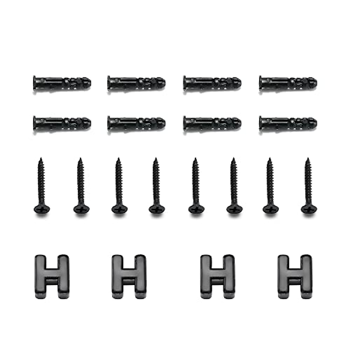 MULSAME Garage Storage Bins With Pegboard, Wall Mounted Parts Rack with 30PCS Bins Organizer, Stackable Garage Plastic Shop Tool, Garage Organizers for Nuts, Screws, Nails, Beads, Bolts Storage