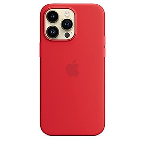 Apple iPhone 14 Pro Max Silicone Case with MagSafe - (Product) RED