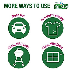 Palmolive Ultra Liquid Dish Soap, Pure and Clear, 32.5 Fl Oz