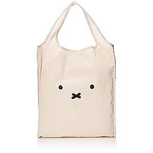 HAPITAS(ハピタス) Miffy HAP6035 Tote Bag, B99 Face Natural