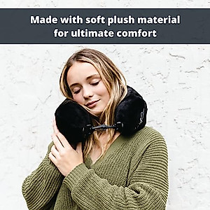 The Nab(Neck and Bag) Pillow Stuffable with Clothes - Extra Storge Without The Extra Fees! A Free Travel Carry-On That fits 3+ Days Worth of Items.