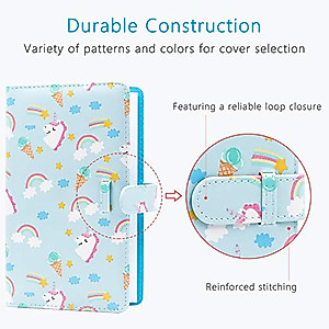 Ablus 96 Pockets Photo Album for Fujifilm Instax Mini 11 90 70 9 8+ 8 LiPlay Instant Camera, Polaroid Snap SnapTouch PIC-300 Z2300 Instant Camera & Zip Instant Printer(Unicorn)