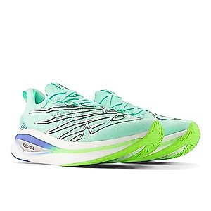 New Balance Men's FuelCell SuperComp Elite V3 Running Shoe, Bright Mint/Pixel Green, 10.5