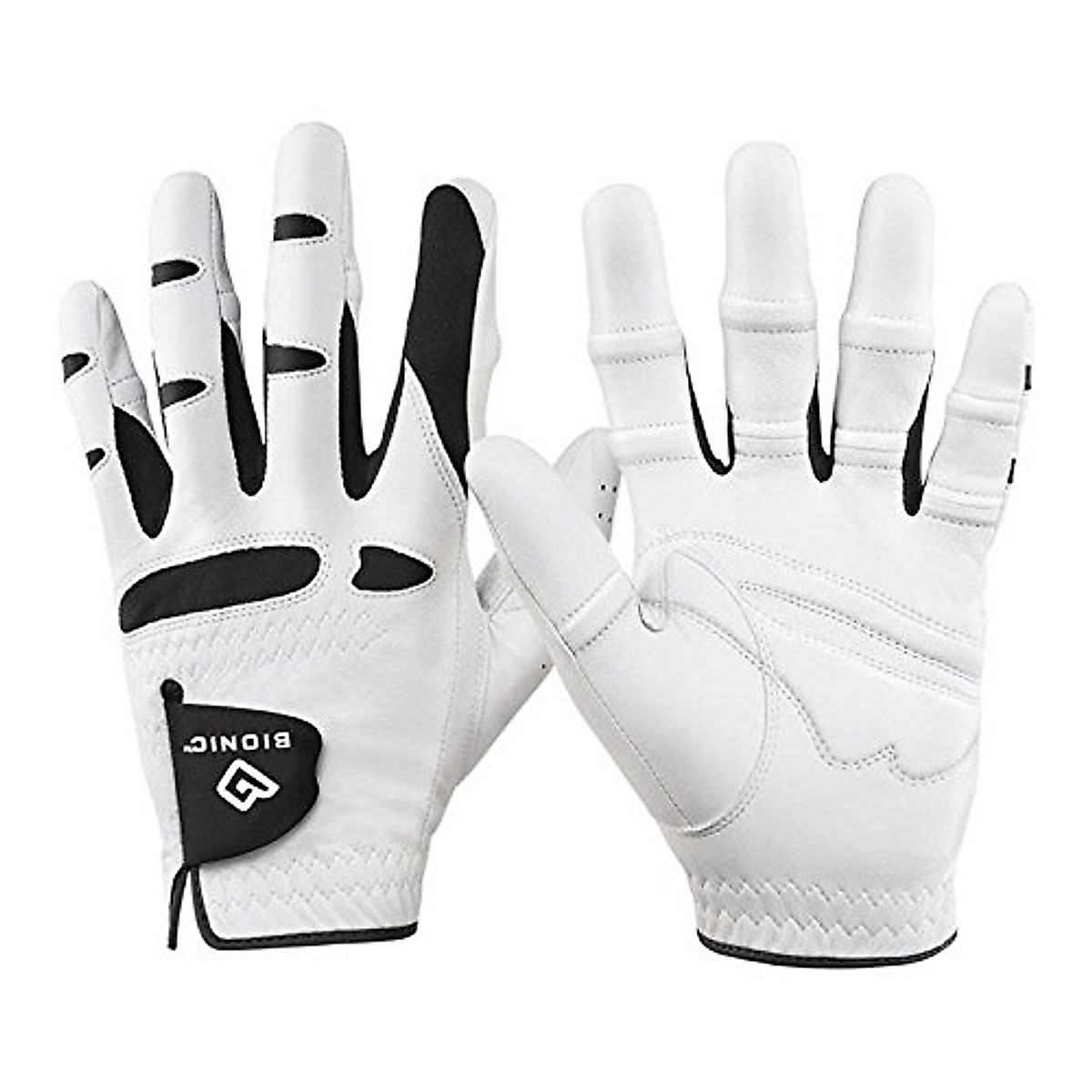 BIONIC StableGrip with Natural Fit Mens Golf Glove - 2 Pack (2 Gloves) (Large, Worn on Left Hand)